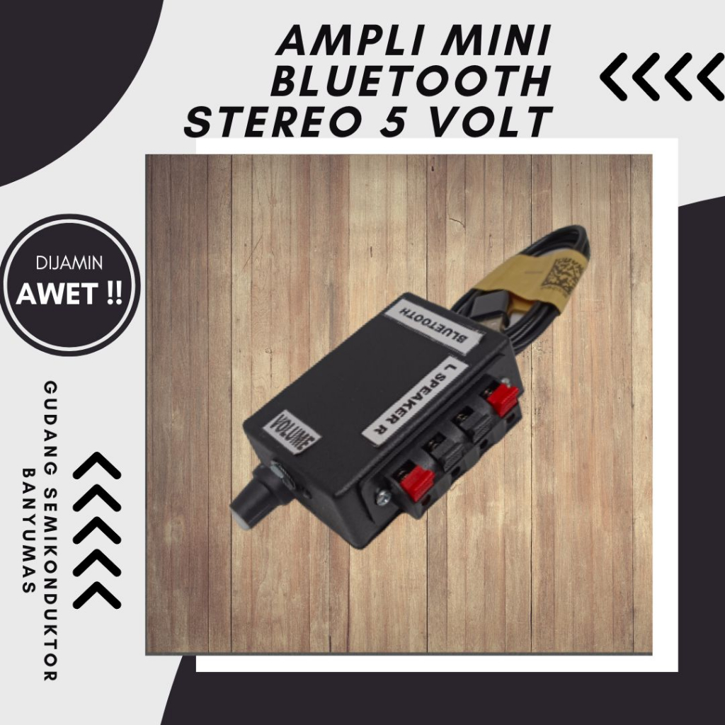 Jual Mini ampli bluetooth ampli mini stereo mini ampli 5v kabel USB ...