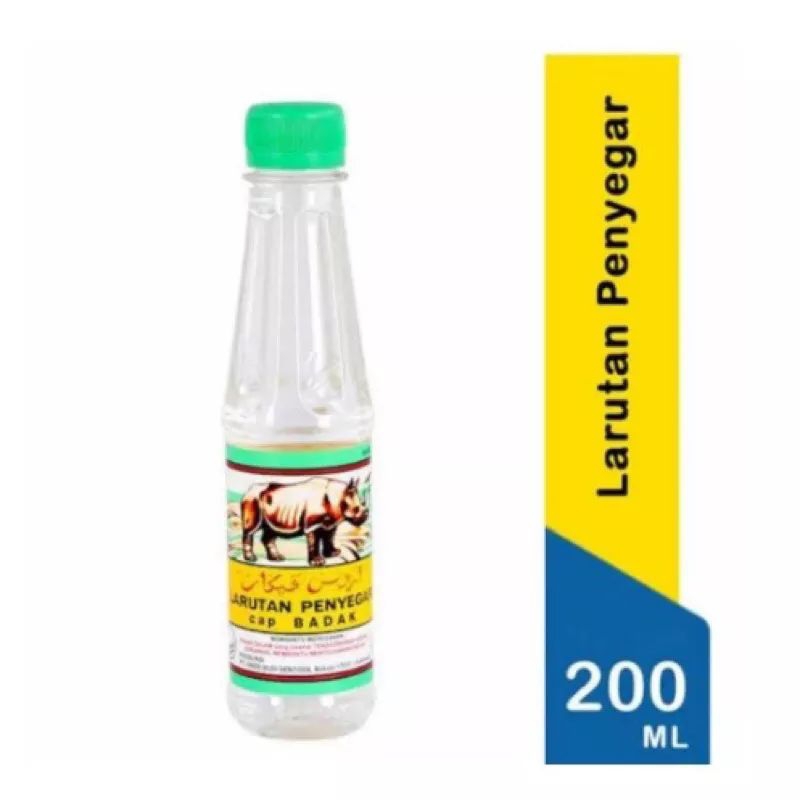 Jual Cap Badak Larutan Penyegar Botol 200ml / Cap Badak Larutan Peredah ...
