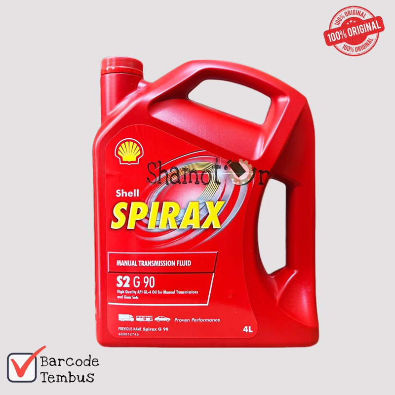 Jual Oli Shell Spirax S2 G 90 4 Liter. Oli Gardan SAE 90 | Shopee Indonesia