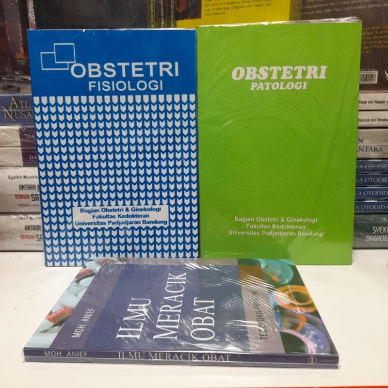 Jual Paket 3 buku obstetri fisiologi, obstetri patologi, dan ilmu meracik obat. | Shopee Indonesia