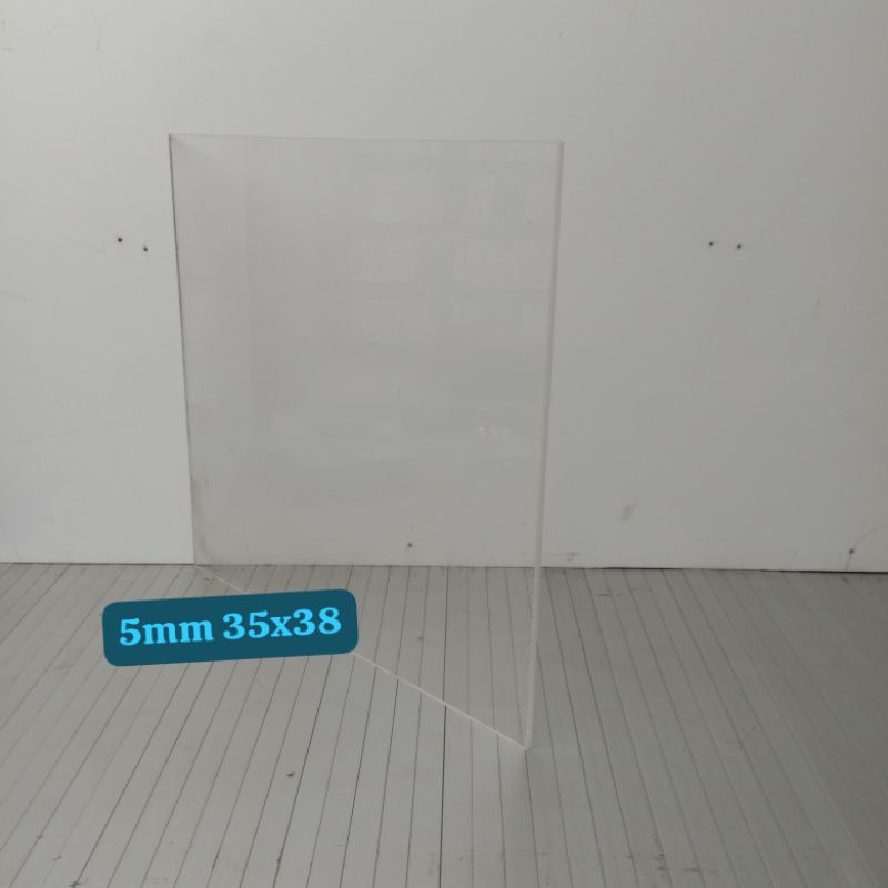 Jual acrylic 5mm harga 3mm bening 1x pakai | Shopee Indonesia