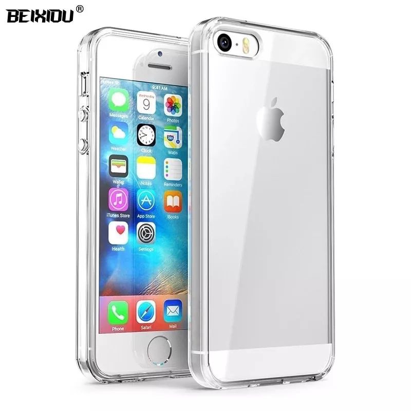 Jual Softcase Clear tpu Iphone 6/6G/6S/iPhone 6 plus/6S plus/6G plus Slicon Bening Transfaran ...