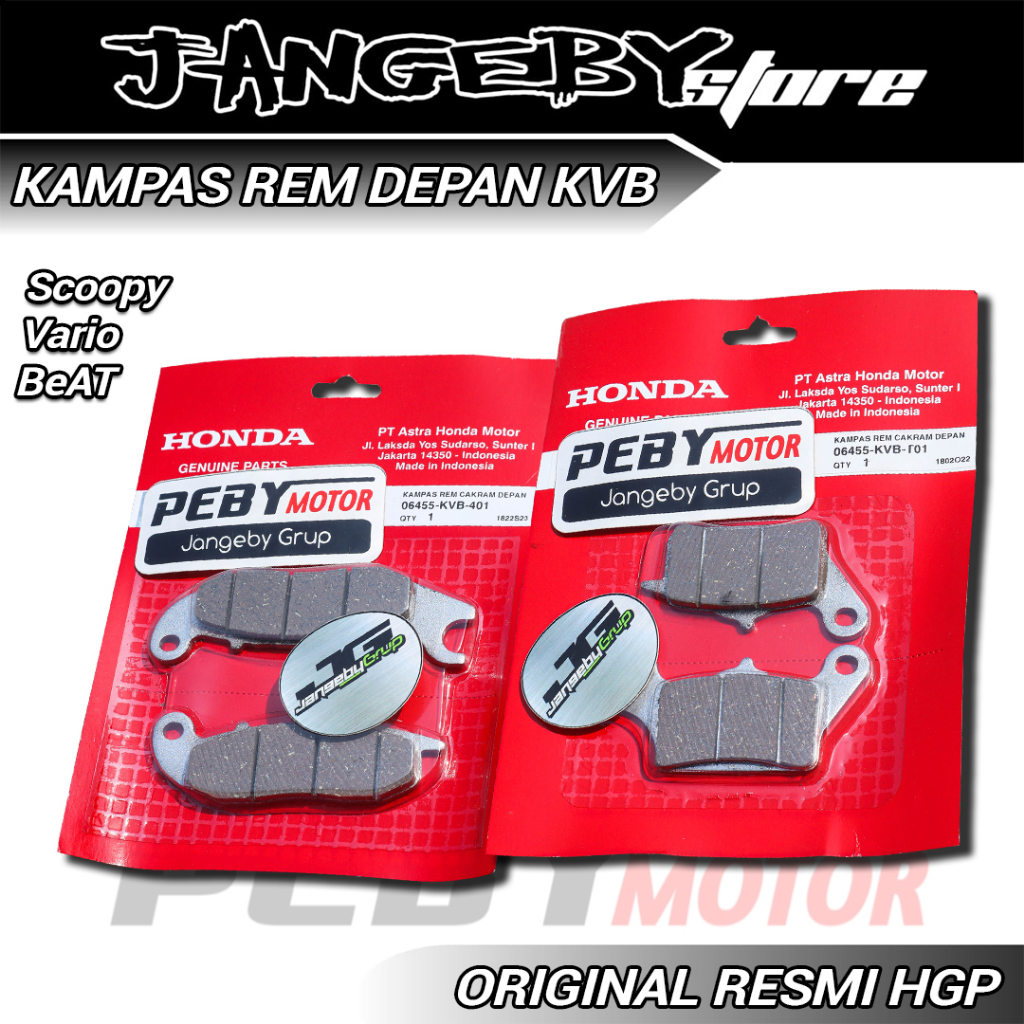 Jual Kampas Rem Depan Vario 110 Cw Scoopy Beat ORIGINAL Resmi HGP ...