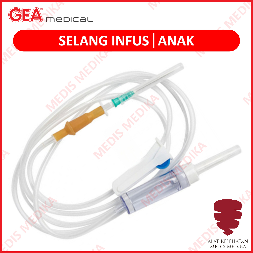 Jual Selang Infus Anak Infusion Set Child GEA Alat Bantu Rumah Sakit ...