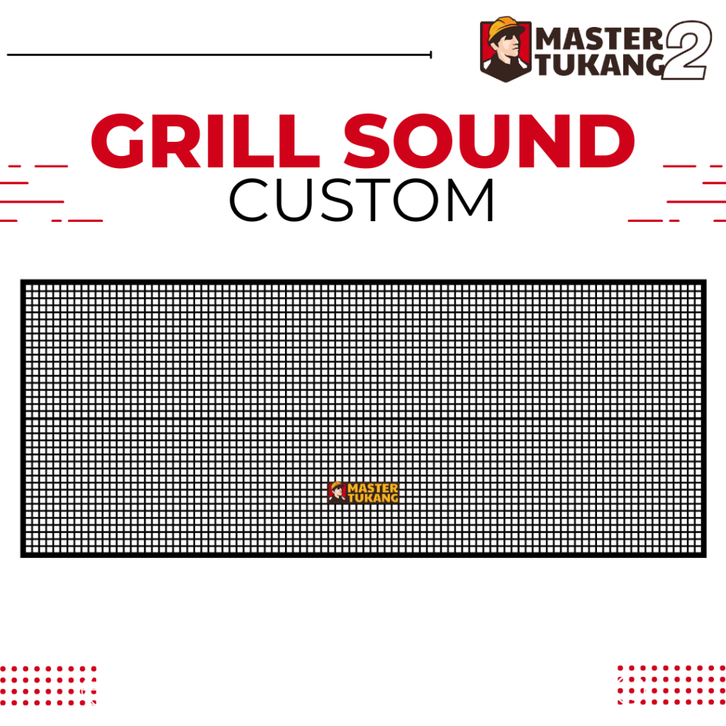 Jual Grill Sound Custom Bebas Desain Bisa Dikasih Nama Dan Logo Audio ...