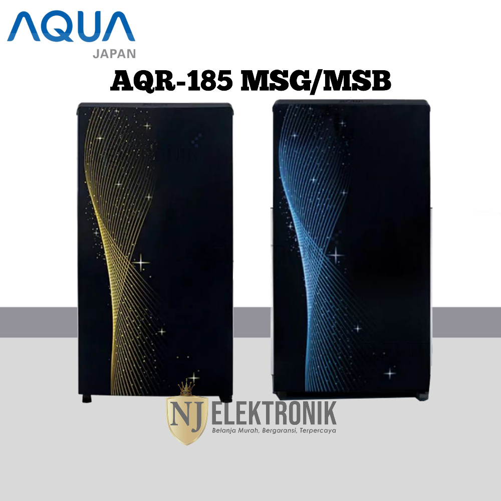 Jual KULKAS 1 PINTU AQUA AQR D185 (MSG/MSB) LOW VOLTAGE | Shopee Indonesia