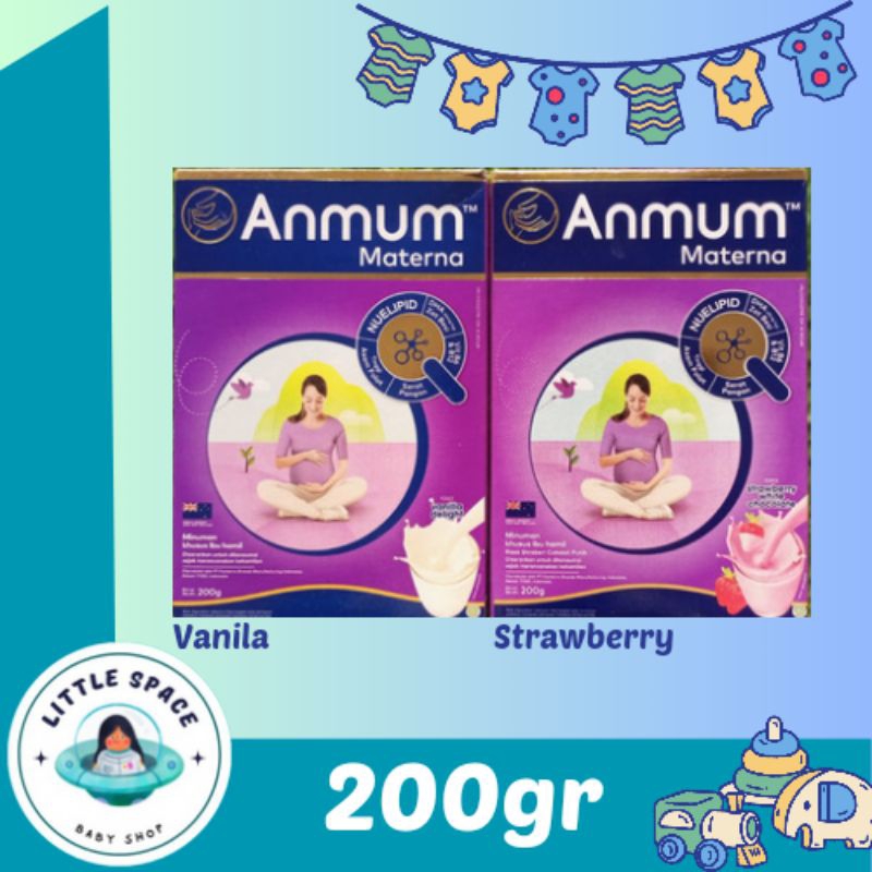Jual ANMUM MATERNA Susu Ibu Hamil 200gr Vanila | Strawberry | Shopee ...