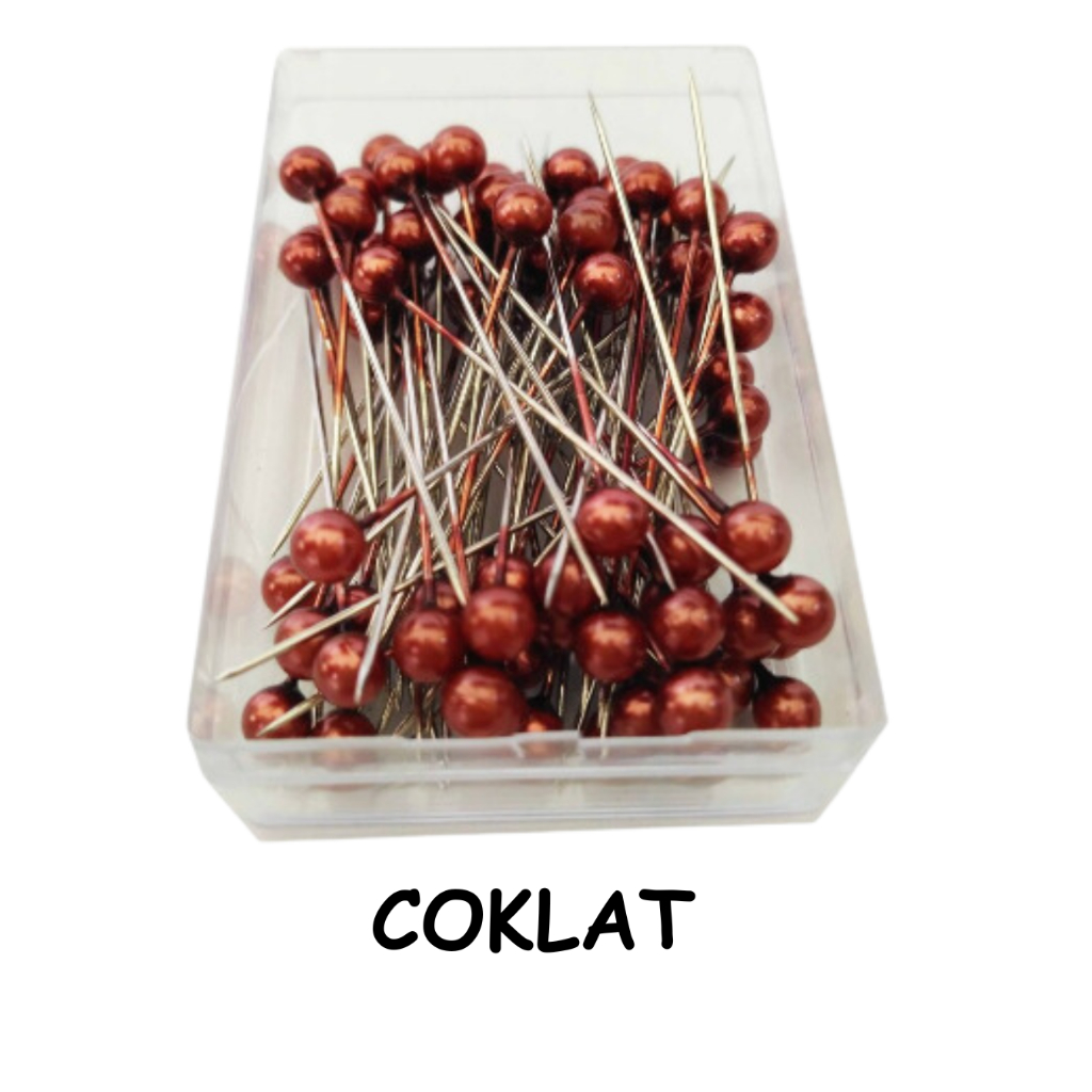 Jual Jarum pentul hijab / jarum pentol / dressmaker pins | Shopee Indonesia