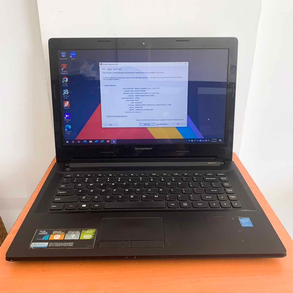 Jual Jual Laptop Lenovo Core i3 Gen 4/Ram 4gb/SSD 256gb/Minus Fisik 70 ...