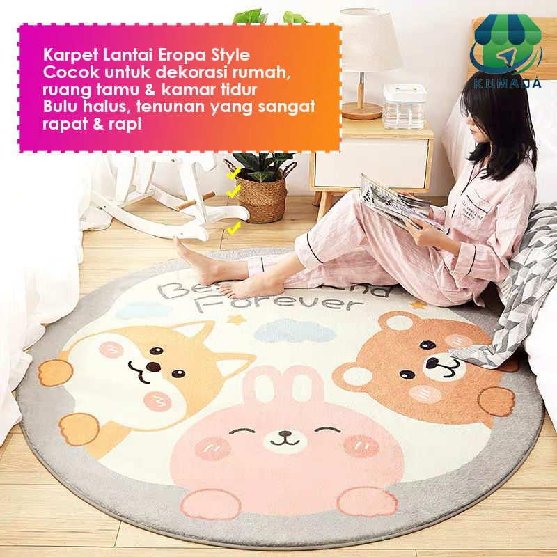 Jual KUMADA Karpet 100×100 Karpet Kamar Anak-anak Kamar Tidur Selimut ...