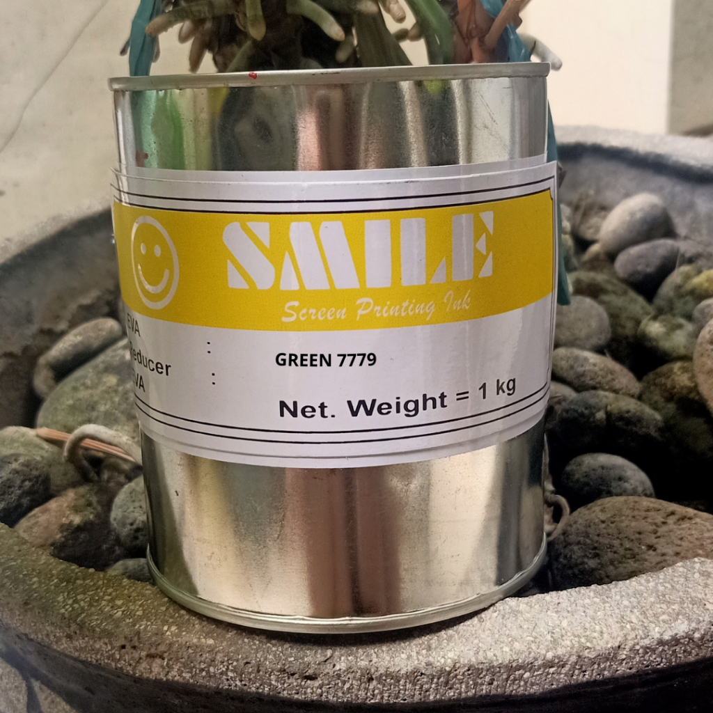 Jual [Green 7779] Tinta/Cat Sablon SMILE EVA - 1 kg | Shopee Indonesia