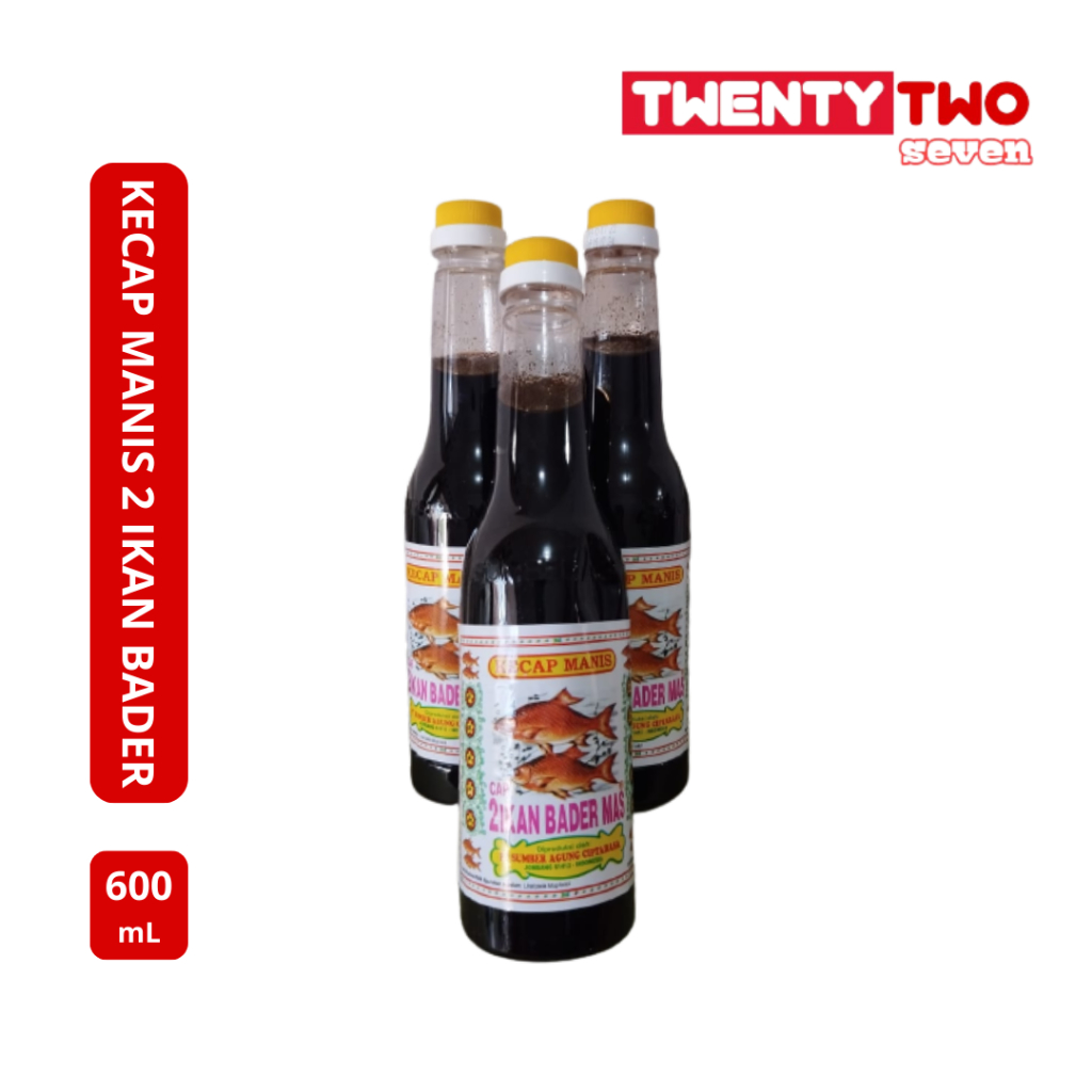 Jual Kecap Manis 2 Ikan Bader 600 ml | Shopee Indonesia