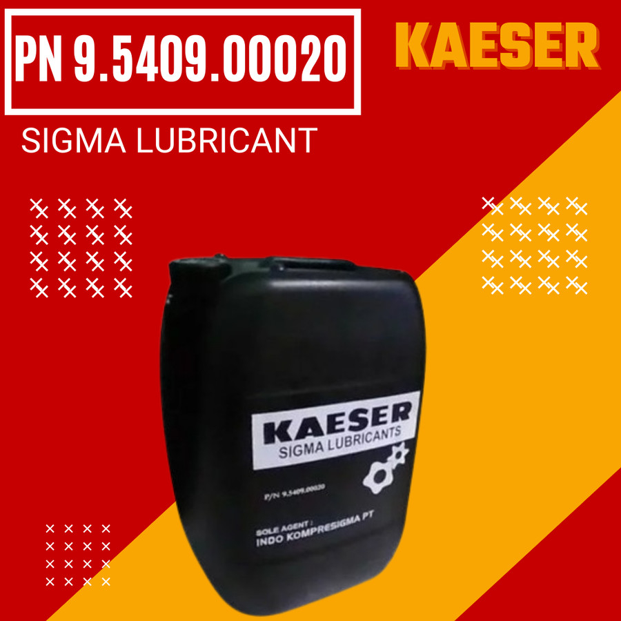 Jual Oli Screw Compressor Kaeser Sigma Lubricant PN 9.5409.00020 ...