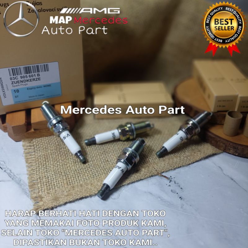 Jual BUSI SPARK PLUG VW GOLF TIGUAN TOURAN SCIROCCO TSI 03C905601B ...
