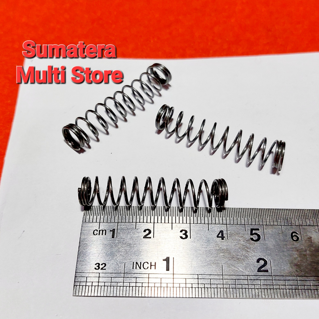 Jual Per Tekan 6 mm x 8 mm x 0,8 mm / Spring / Pegas 6F08 | Shopee ...
