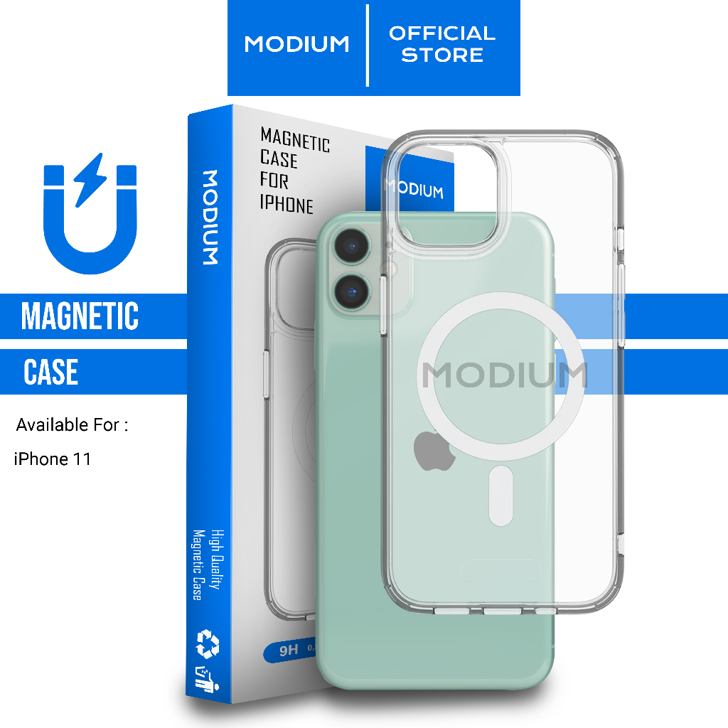 Jual MODIUM Casing Magsafe Iphone Magnetic Magesafe For X XS MAX XR 11 ...