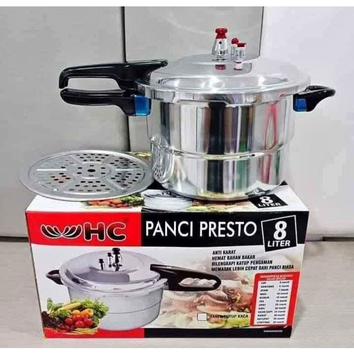 Jual Panci presto 8 liter HC | Shopee Indonesia