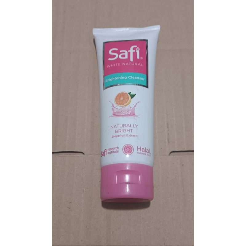 Jual SAFI WHITE NATURAL BRIGHTENING CLEANER 100G | Shopee Indonesia