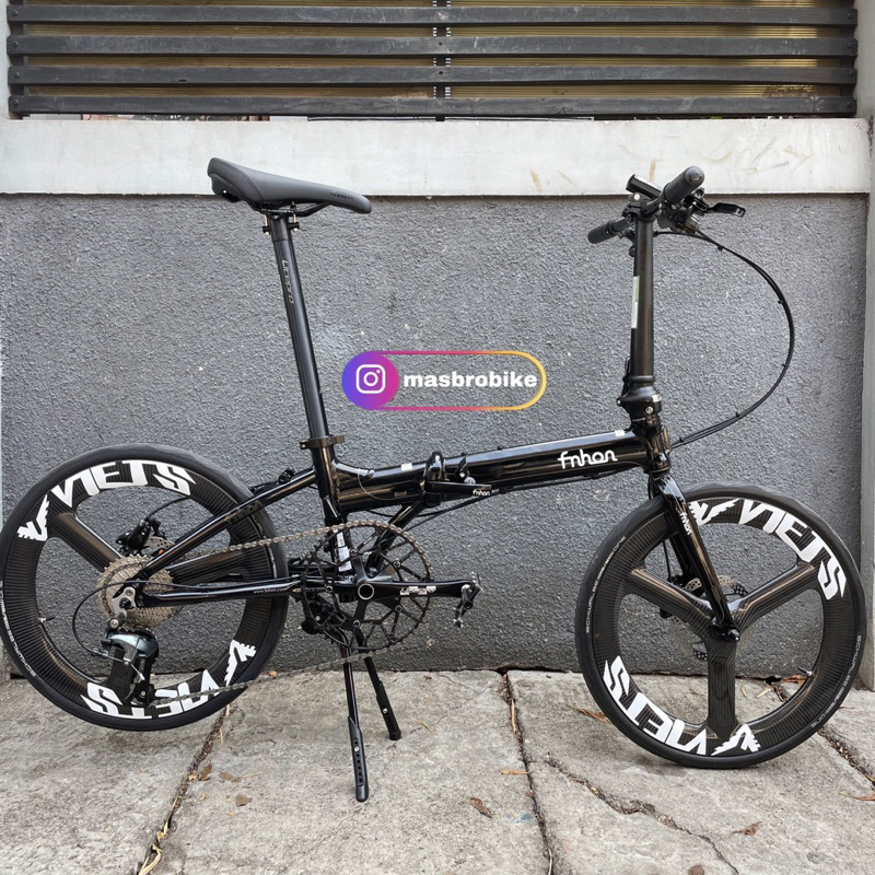 Jual sepeda lipat fnhon blast 20 451 carbon 10 speed spek terbaik ...