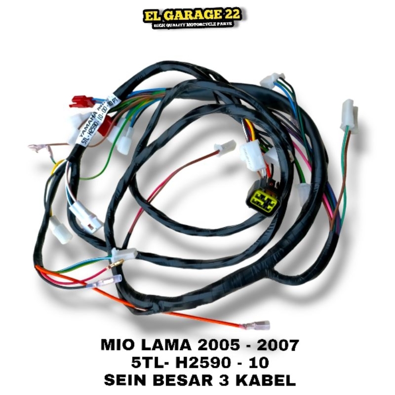 Jual KABEL BODY BODI MIO SPORTY LAMA 2005 - 2008 5TL WIRE HARNESS ...