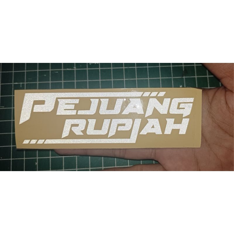 Jual sticker cutting pejuang rupiah | Shopee Indonesia