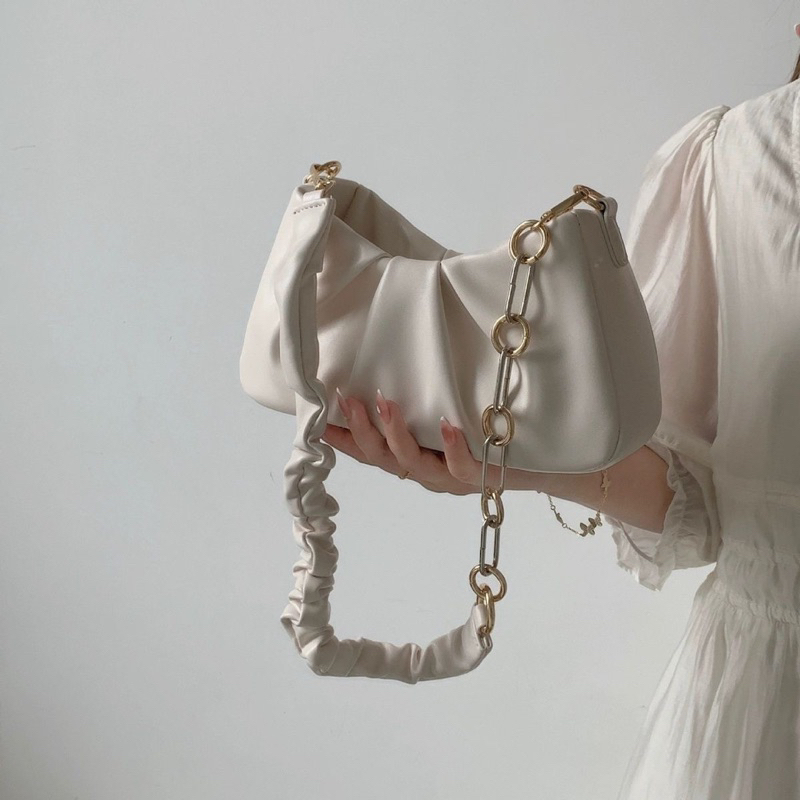 Jual Tas Selempang Wanita Tas Cloud Bag Messenger Satu Bahu Tas Kecil ...