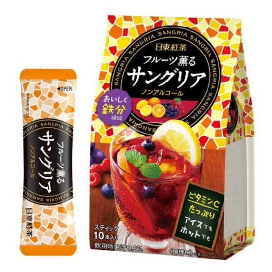 Jual Nitto Kocha Sangria Fruit Tea/ minuman Jepang rasa teh buah | Shopee Indonesia