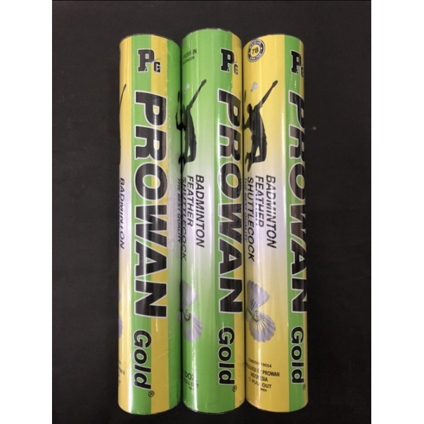 Jual Shuttlecock Prowan Gold Badminton packing kardus | Shopee Indonesia