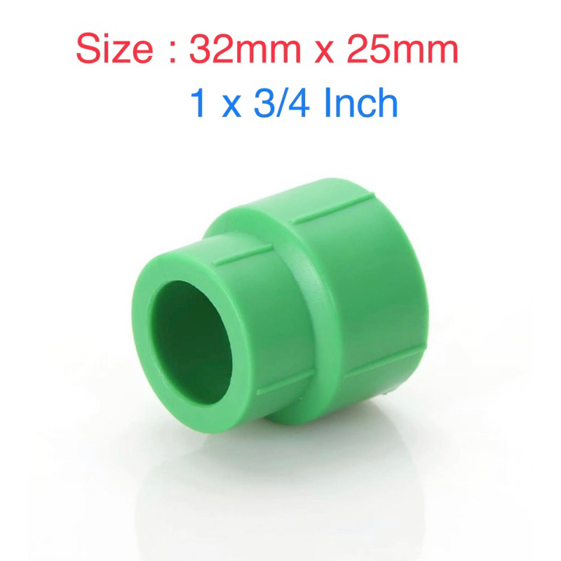Jual Reducer 25mm x 32mm - Reducer 3/4 x 1 Inch PPR | Shopee Indonesia