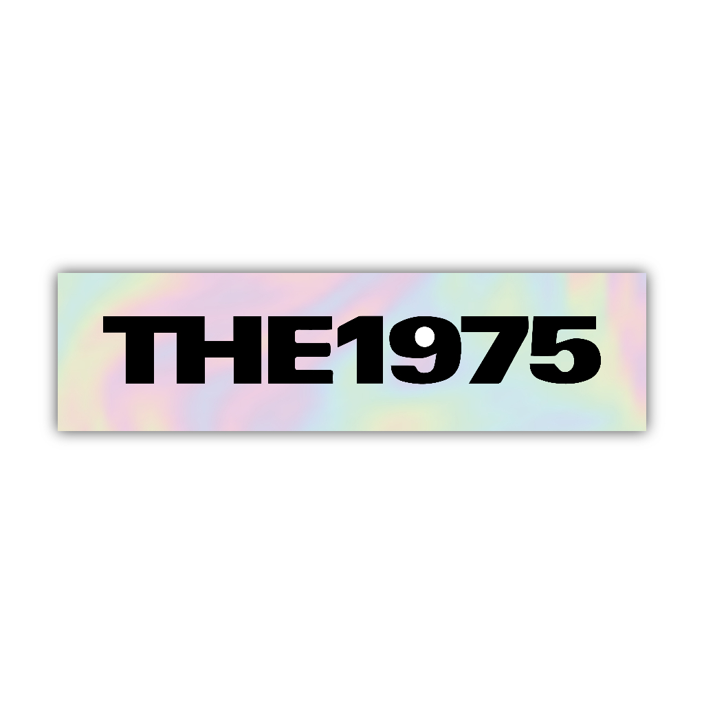 Jual sticker the 1975, stiker hologram satuan- Z012 | Shopee Indonesia