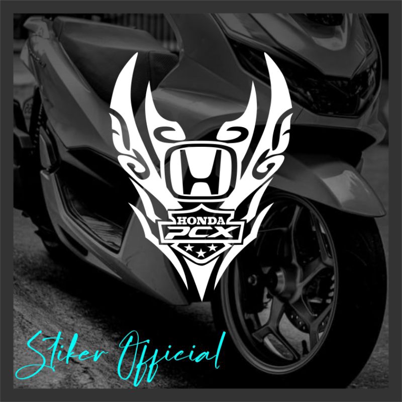 Jual sticker visor pcx, stiker visor, perubahan disain dan kualitas ...