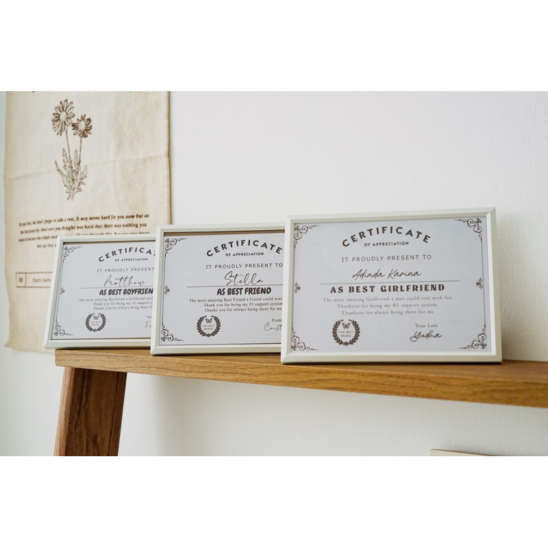 Jual Built a Box - Certificate Best Award/ Certificate of Appreciation ...