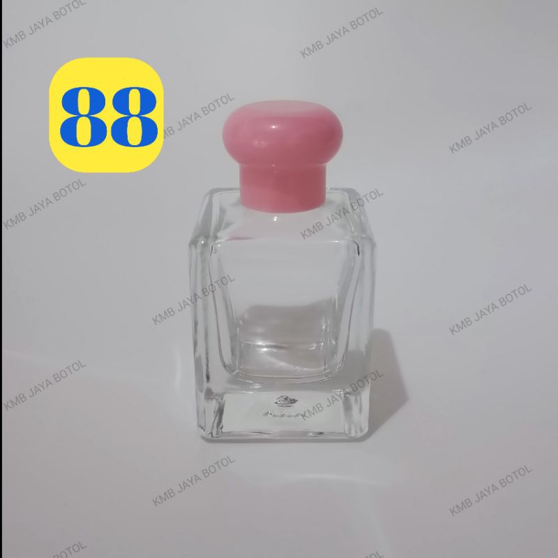 Jual BOTOL PARFUM MEWAH JOMALON TUTUP PINK 50 ML SEMI PRESS, BOTOL ...