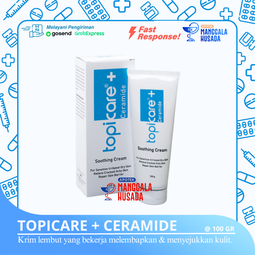 Jual TOPICARE PLUS CERAMIDE @ 100 GRAM | Shopee Indonesia
