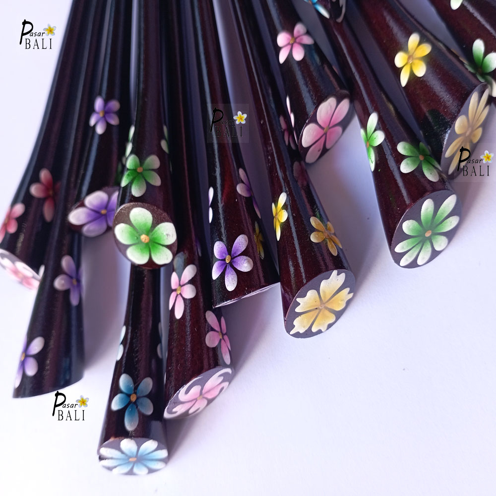 Jual Tusuk Rambut | Konde Kayu Khas Bali | Shopee Indonesia
