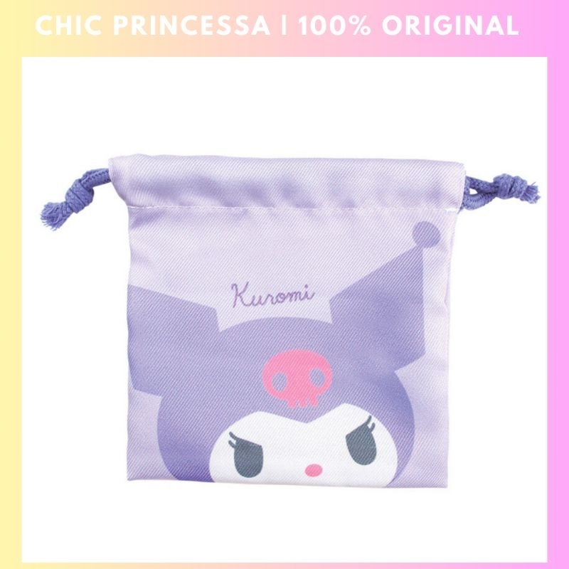 Jual Japanese Kuromi Small Drawstring Pouch | Shopee Indonesia