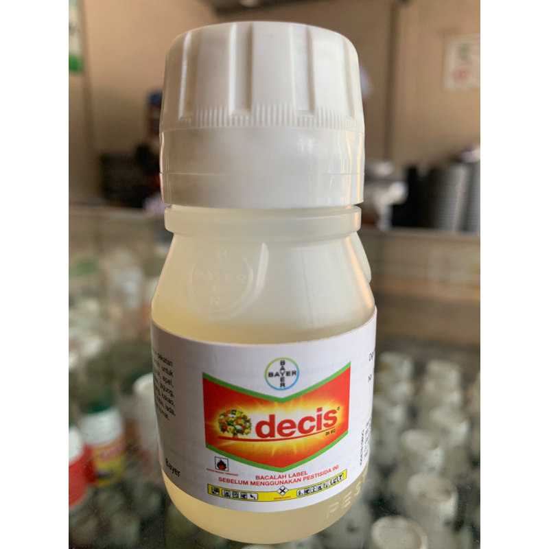 Jual Insektisida DECIS 25EC 50ml bahan aktif deltametrin 25g/l | Shopee ...