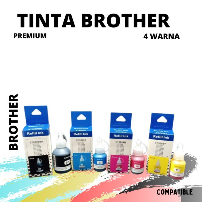 Jual Tinta Brother T300 T500 T700 J100 J105 J200 Compatible | Shopee ...
