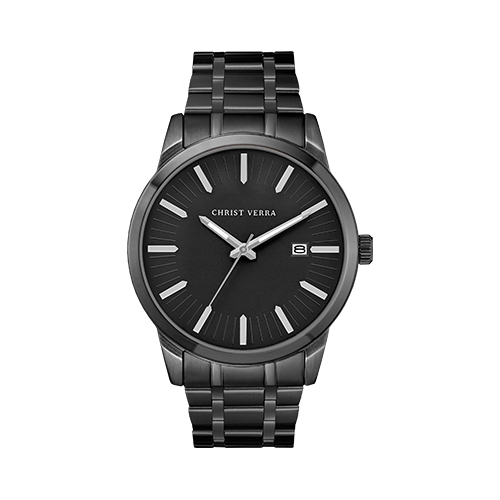 Jual Christ Verra Casual Men's Watches CV 10636G-16 BLK | Shopee Indonesia