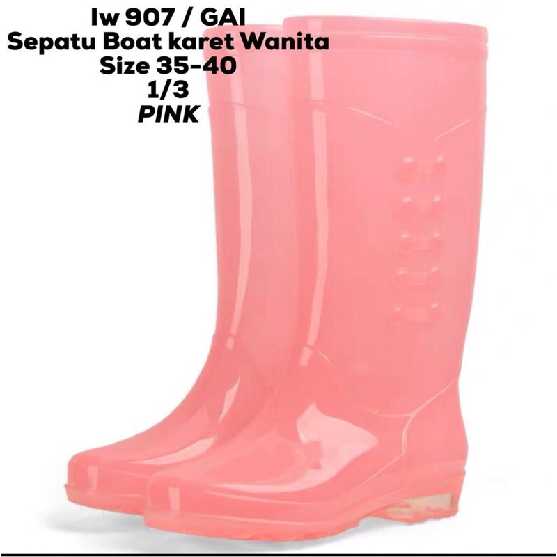 Jual sepatu boat karet wanita 1# impor size 35-40 | Shopee Indonesia