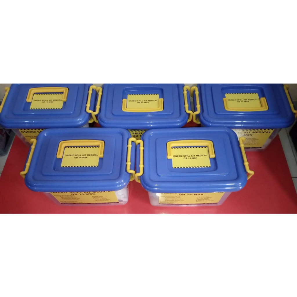 Jual Spill Kit Infeksius Rumah Sakit Klinik Puskesmas / Spil Kit Limbah ...