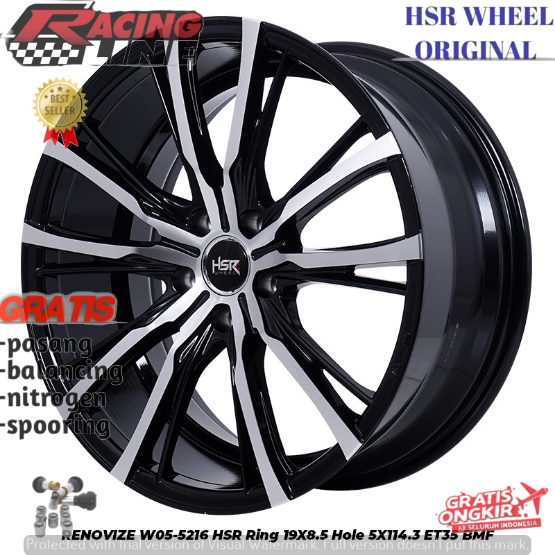 Jual Velg Mobil Racing Ring 19 Untuk Innova Cortez Trajet Rush Luxio ...