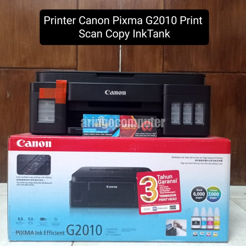 Jual Printer Canon Pixma G2010 Print Scan Copy InkTank | Shopee Indonesia