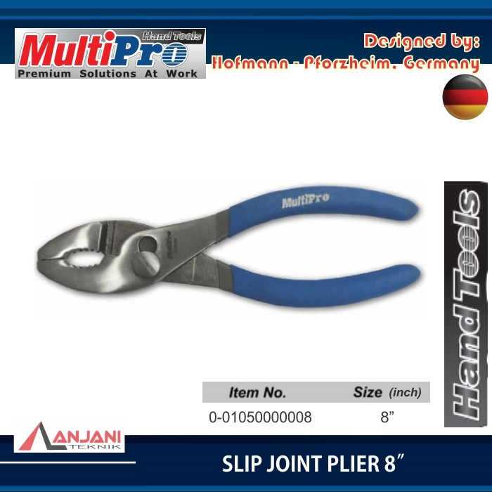 Jual TANG SETEL IKAN 8 INCH MULTIPRO SLIP JOINT PLIER 8INCH JOINT ...
