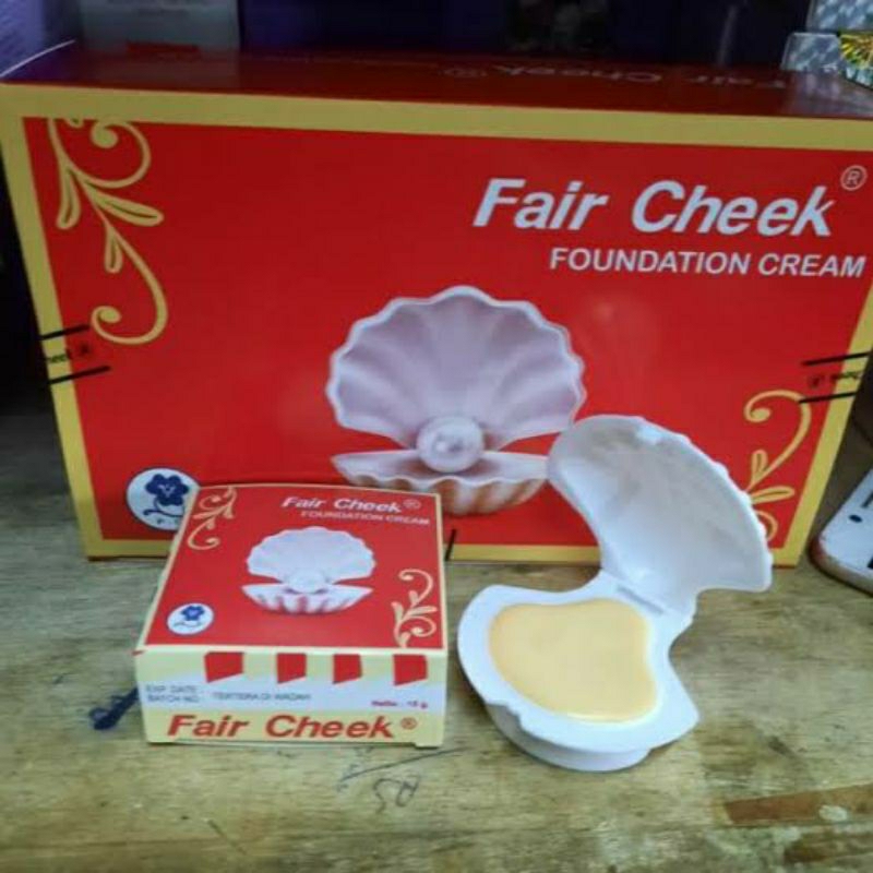 Jual Fair Cheek Foundation Cream Krim Kelly Kerang (15gr) | Shopee ...