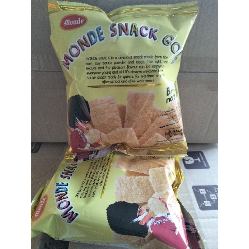 Jual MONDE Snack 30g makanan ringan ekstrudat ,1paket isi 5pc | Shopee ...