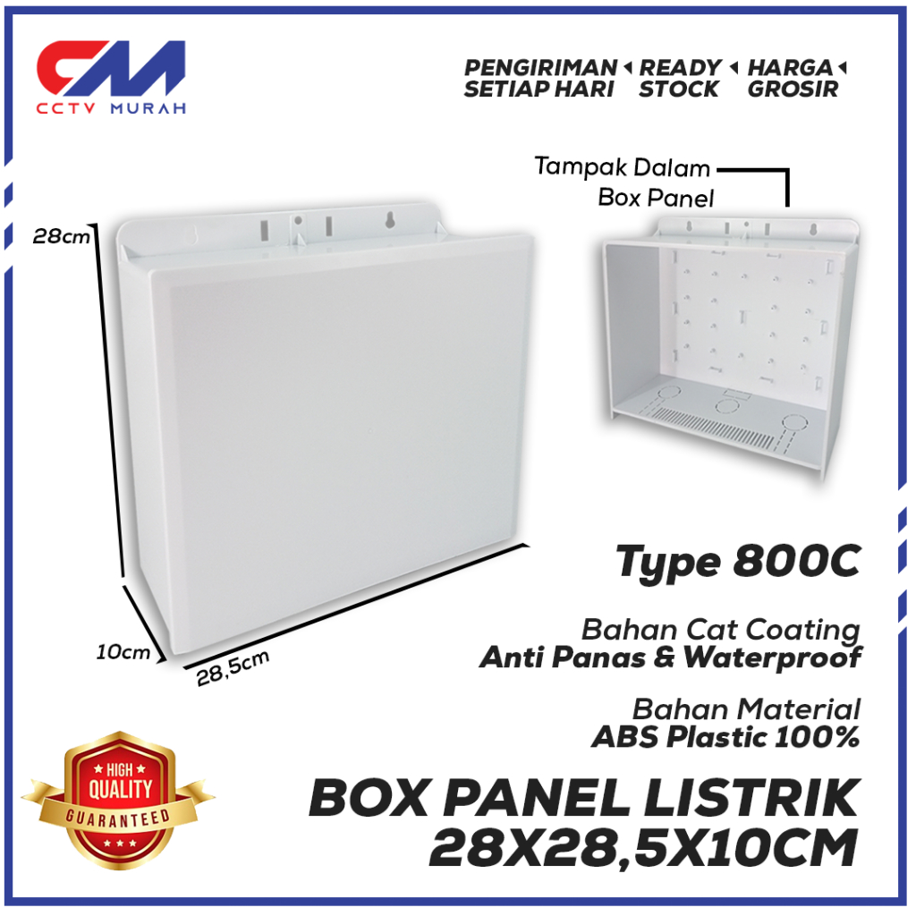 Jual Box Panel Listrik Outdoor 800 || Box Panel Listrik Waterproof ...
