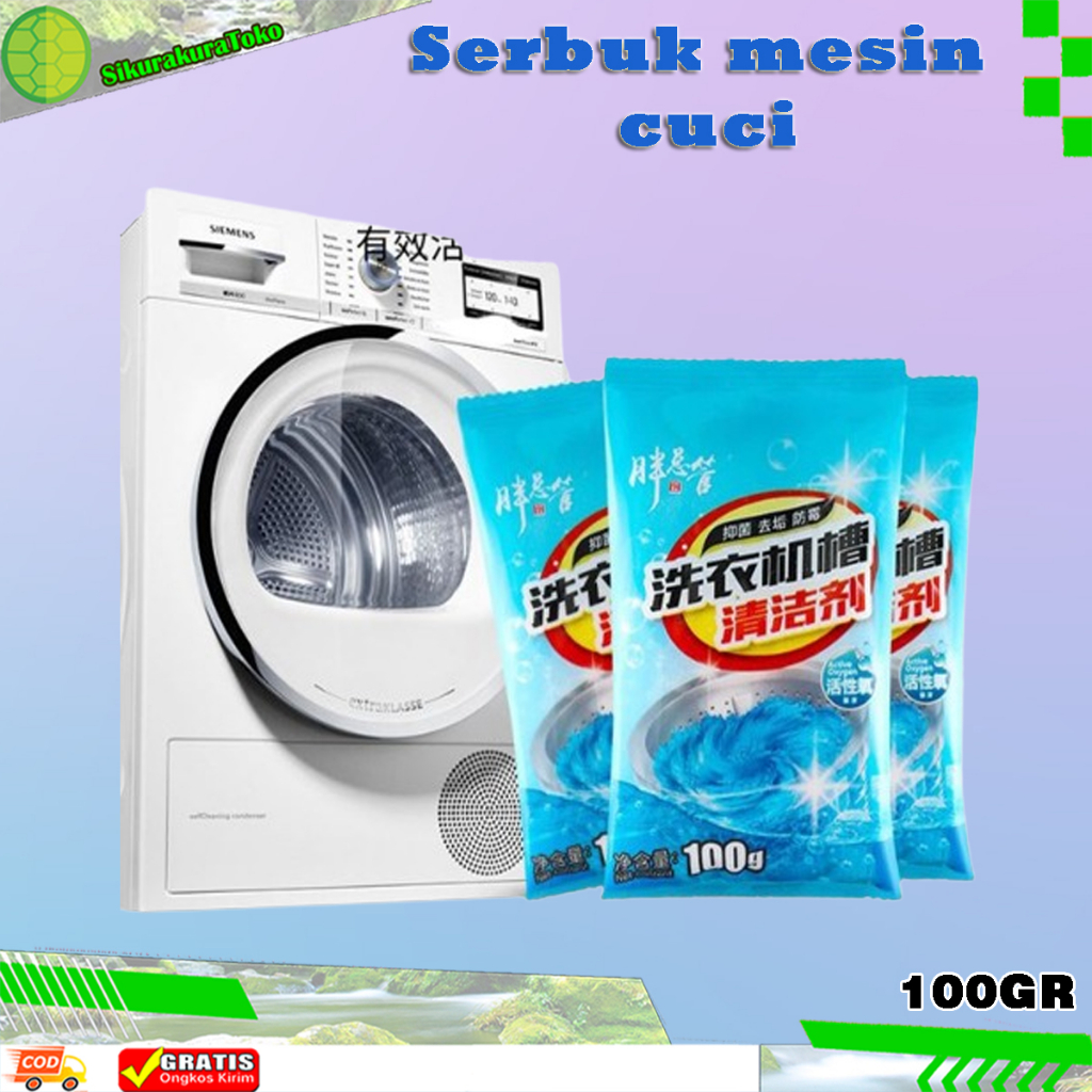 Jual (SKR) Sabun Bubuk Pembersih Tangki Serbuk Mesin Cuci Bukaan Depan ...
