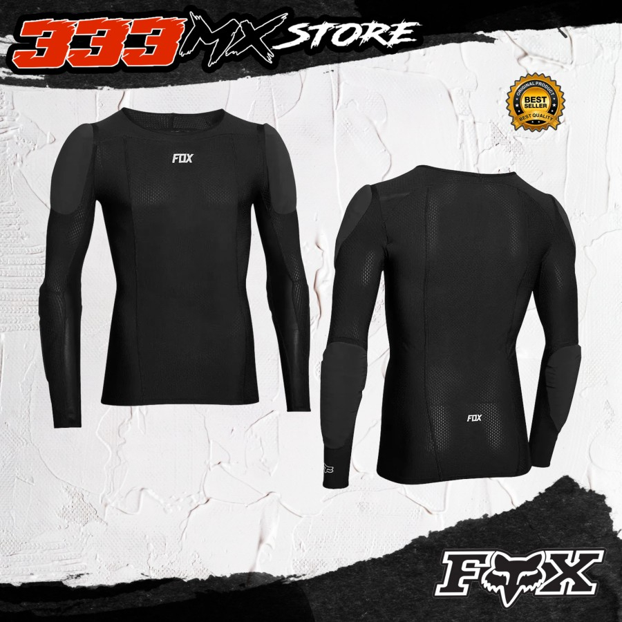 Jual FOX BASEFRAME D3O CHEST GUARD BLACK PELINDUNG DADA FOX HITAM ...