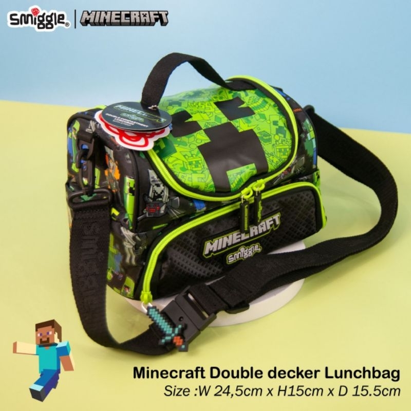 Jual TAS SMIGGLE MINECRAFT YKK | Shopee Indonesia